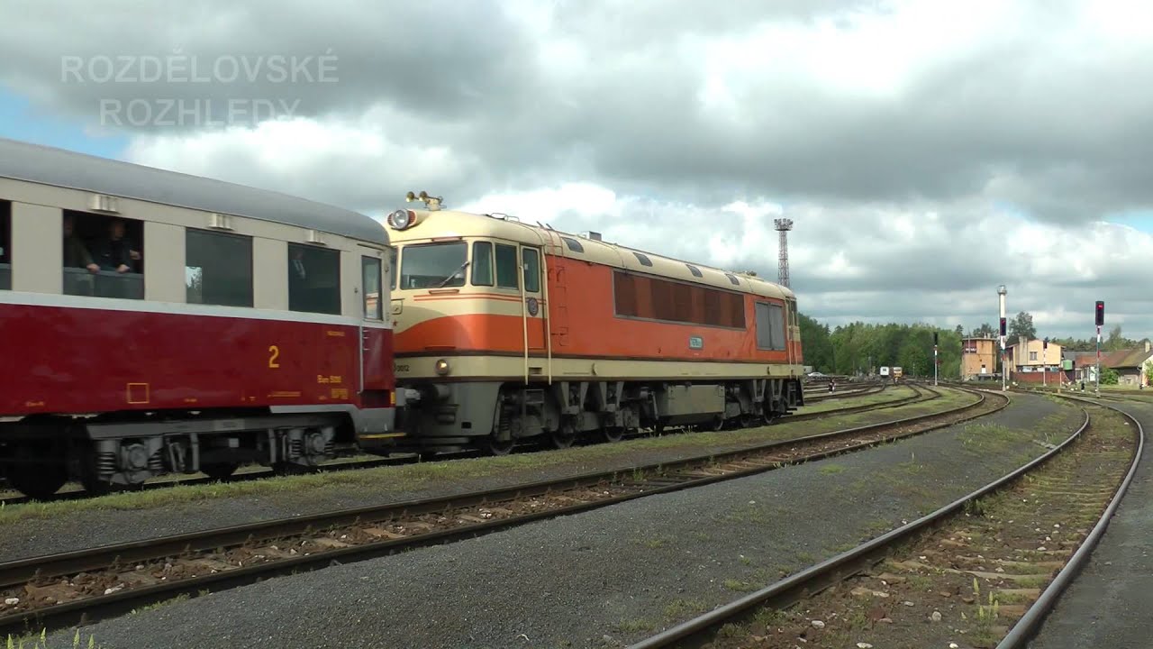 Lokomotiva T678.0012 (Pomeranč) - Setkání lokomotiv ČKD v Lužné 2012 ...