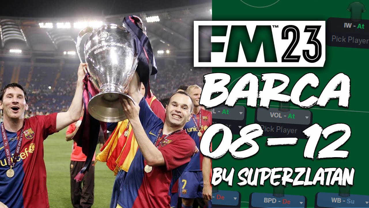 Classic BARCA tactic in FM23 | Football Manager 2023 - YouTube