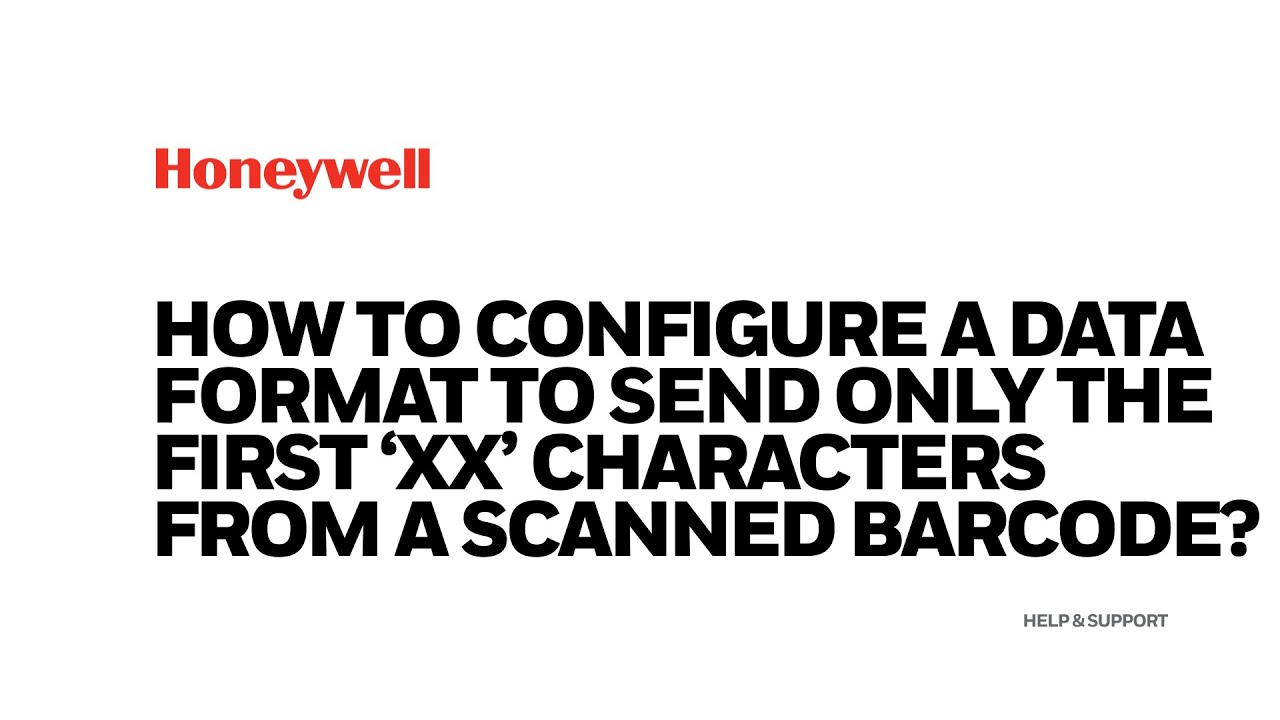 How to configure a data format to send only the first ‘xx’ characters ...