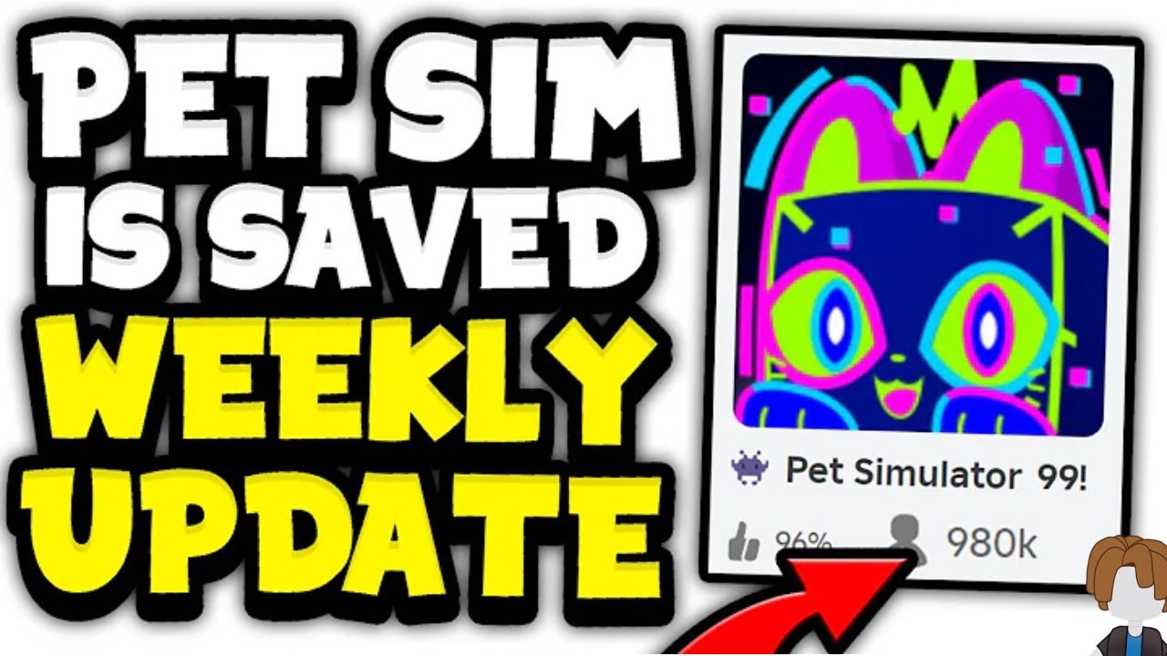 Pet Sim 99 is SAVED, Weekly UPDATES Return! - YouTube