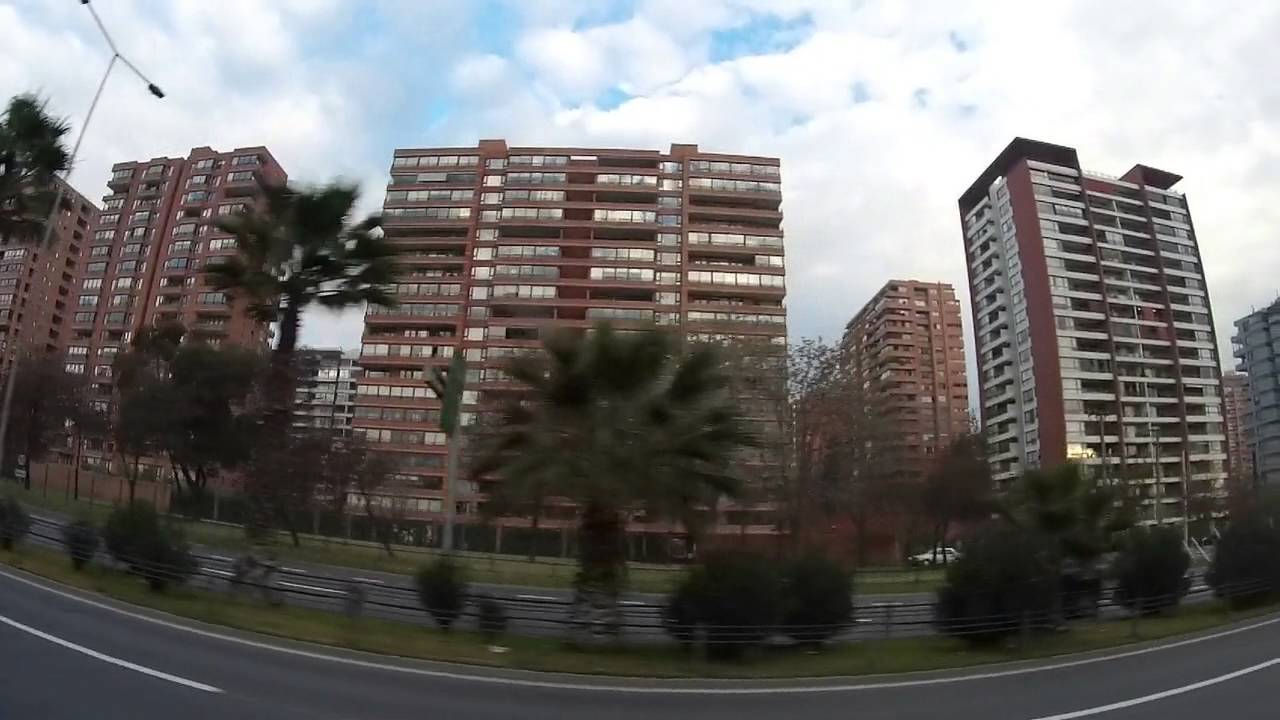 Vitacura Avenue in Santiago de Chile - YouTube