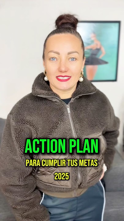 Action Plan para cumplir tus metas 2025 #actionplan#plandeaccion#planificación#productividad ...