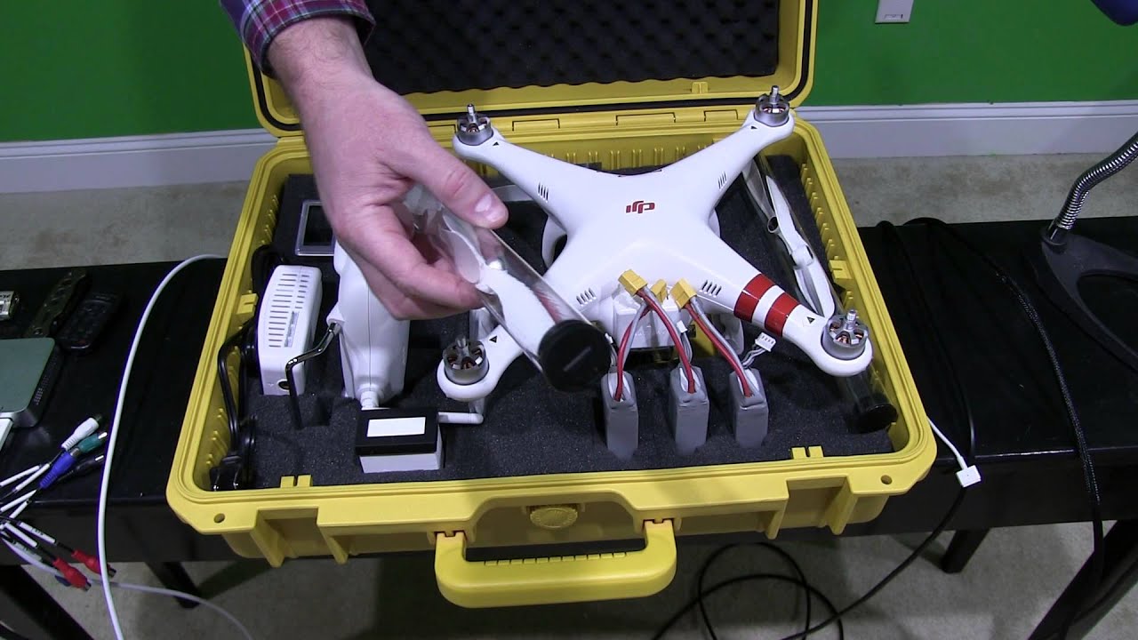 DJI Phantom Waterproof Floating Case Loaded with Gear - YouTube