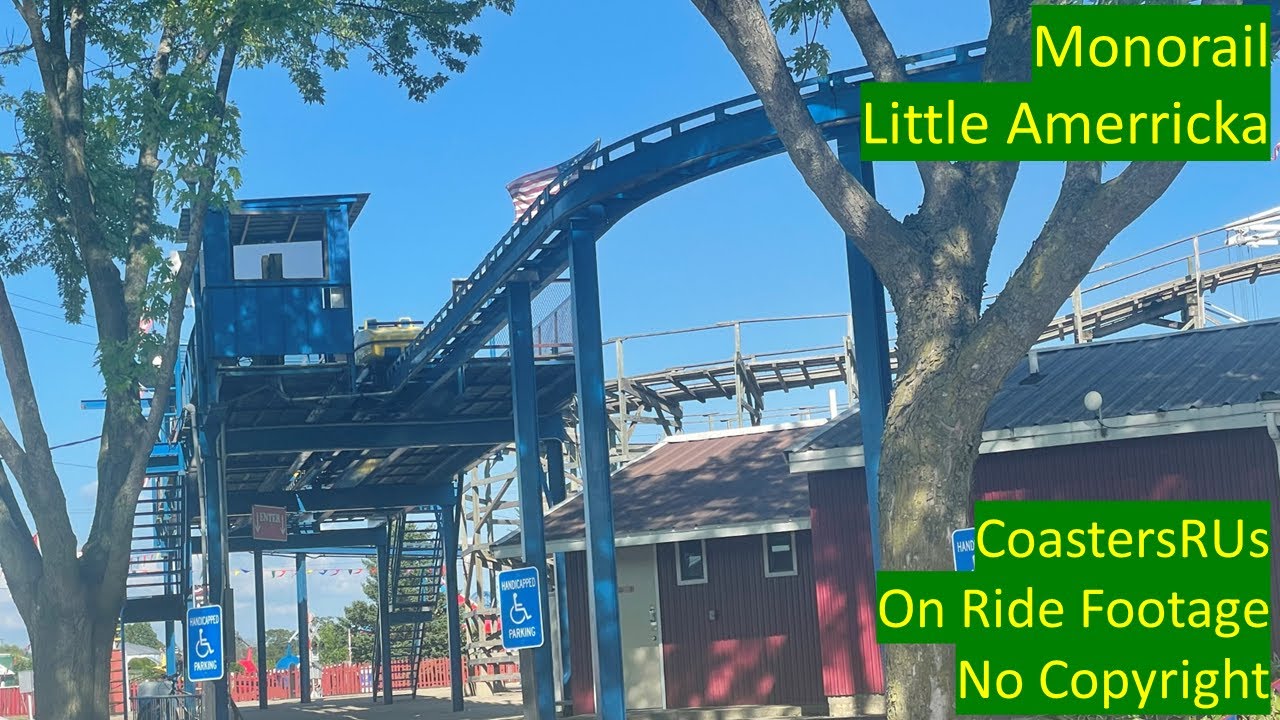 Monorail at Little Amerricka Off Ride Footage (no copyright) - YouTube