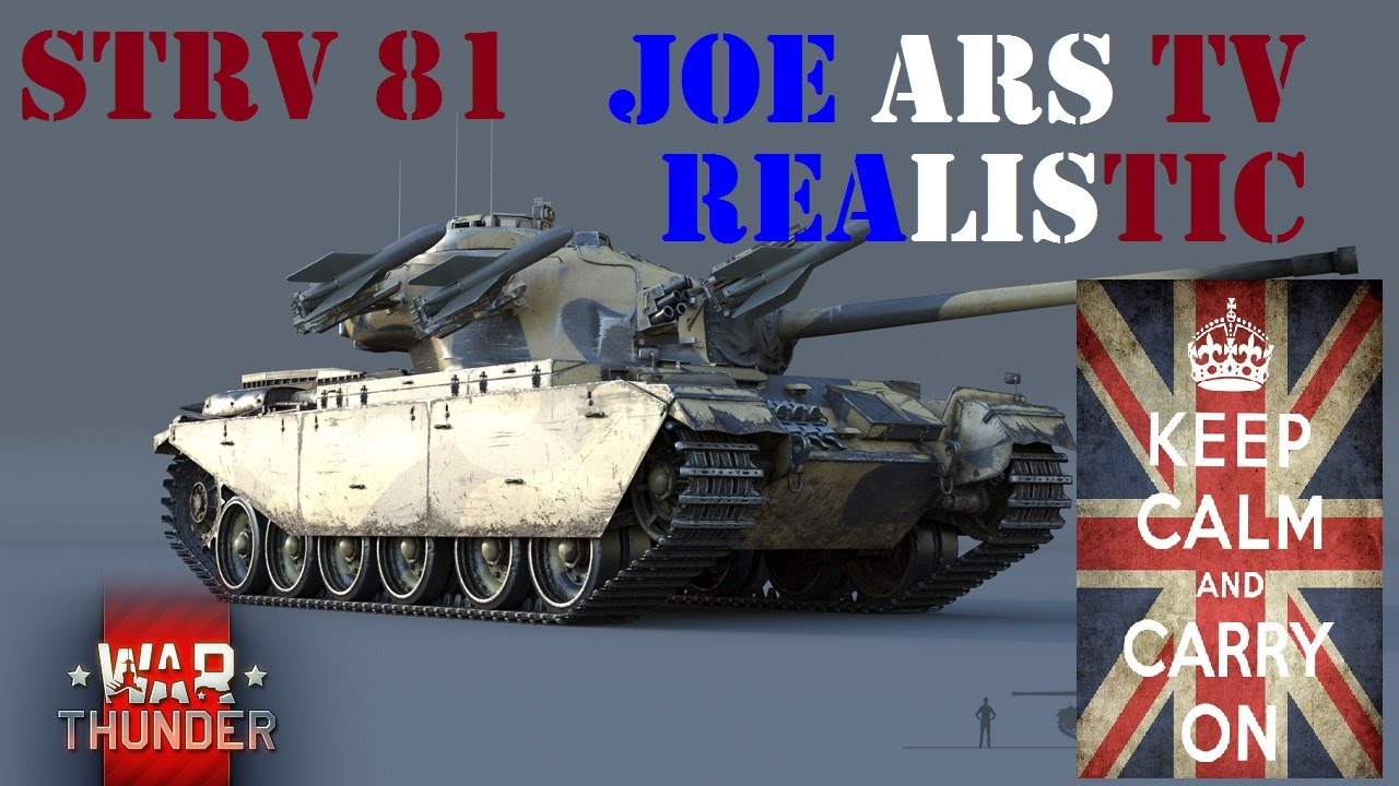 Warthunder - STRV 81 - RB - YouTube