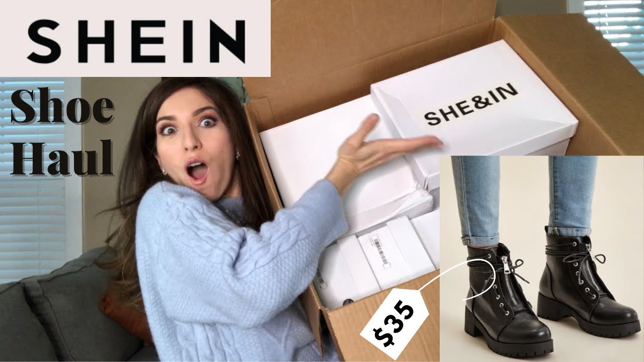 HUGE SHEIN TRY-ON SHOE HAUL 2020 | 15 Pairs of Shoes! - YouTube