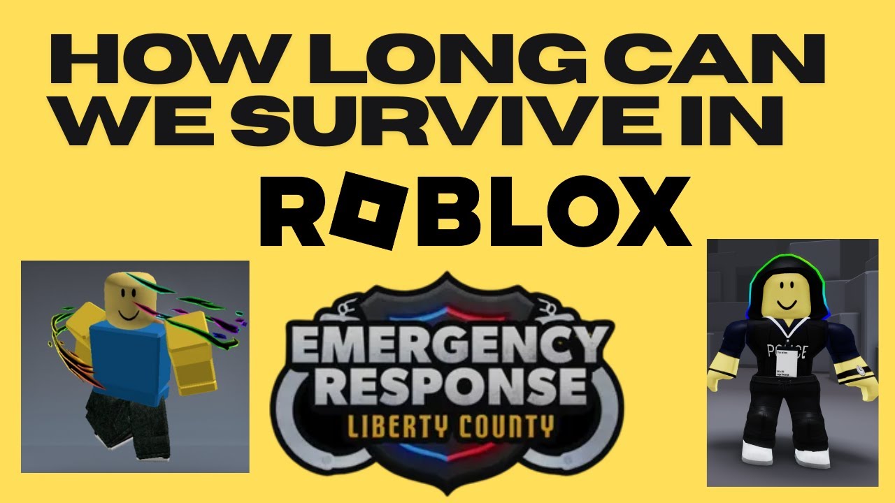 How long can we survive in ROBLOX ERLC - YouTube