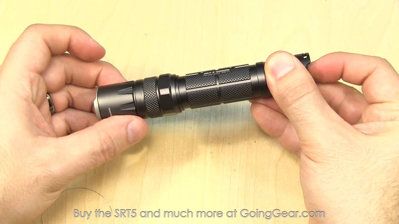 Nitecore SRT5 Detective Flashlight Extended Review - YouTube