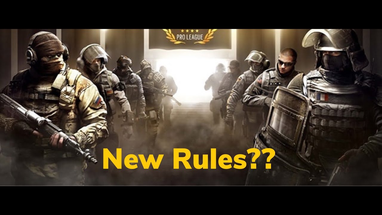 Rainbow Six Seige but the rules have changed!!! - YouTube