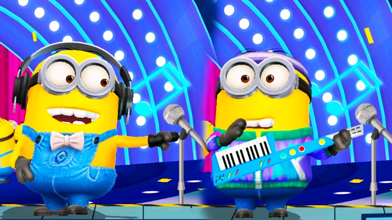DJ minion vs Stereo ! Minion rush Quest Room Sing out event 2023 ...