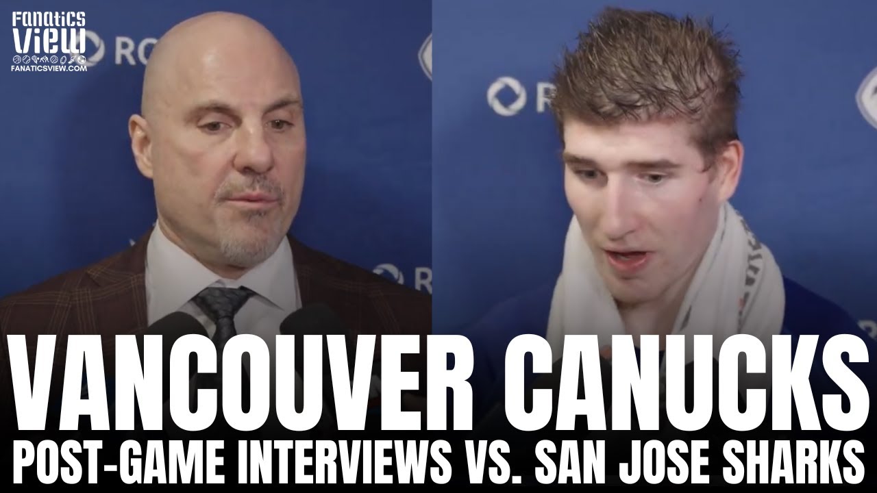 Rick Tocchet & Drew O'Connor Recap Vancouver Canucks vs. San Jose ...