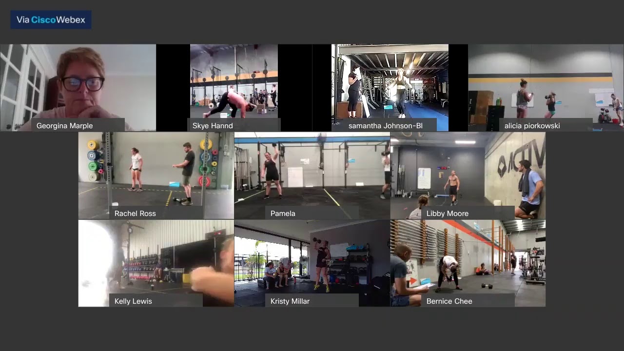 ML Games 2020 Sat 5th Dec WOD 1 and 2 Georgina Marple - YouTube