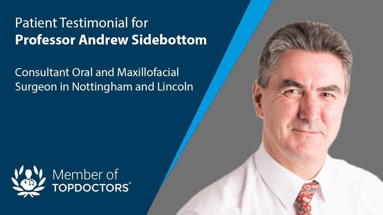 Patient Testimonal for Professor Andrew Sidebottom - YouTube