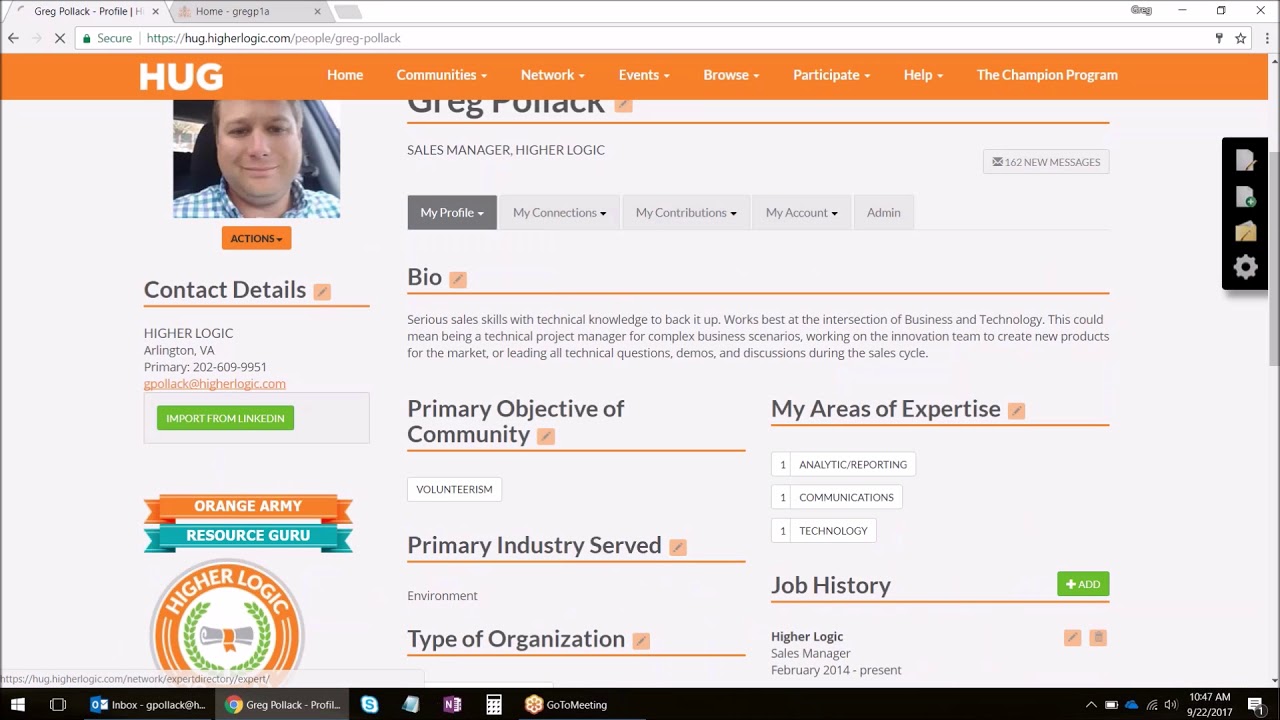 Expert Directory overview - Higher Logic - YouTube