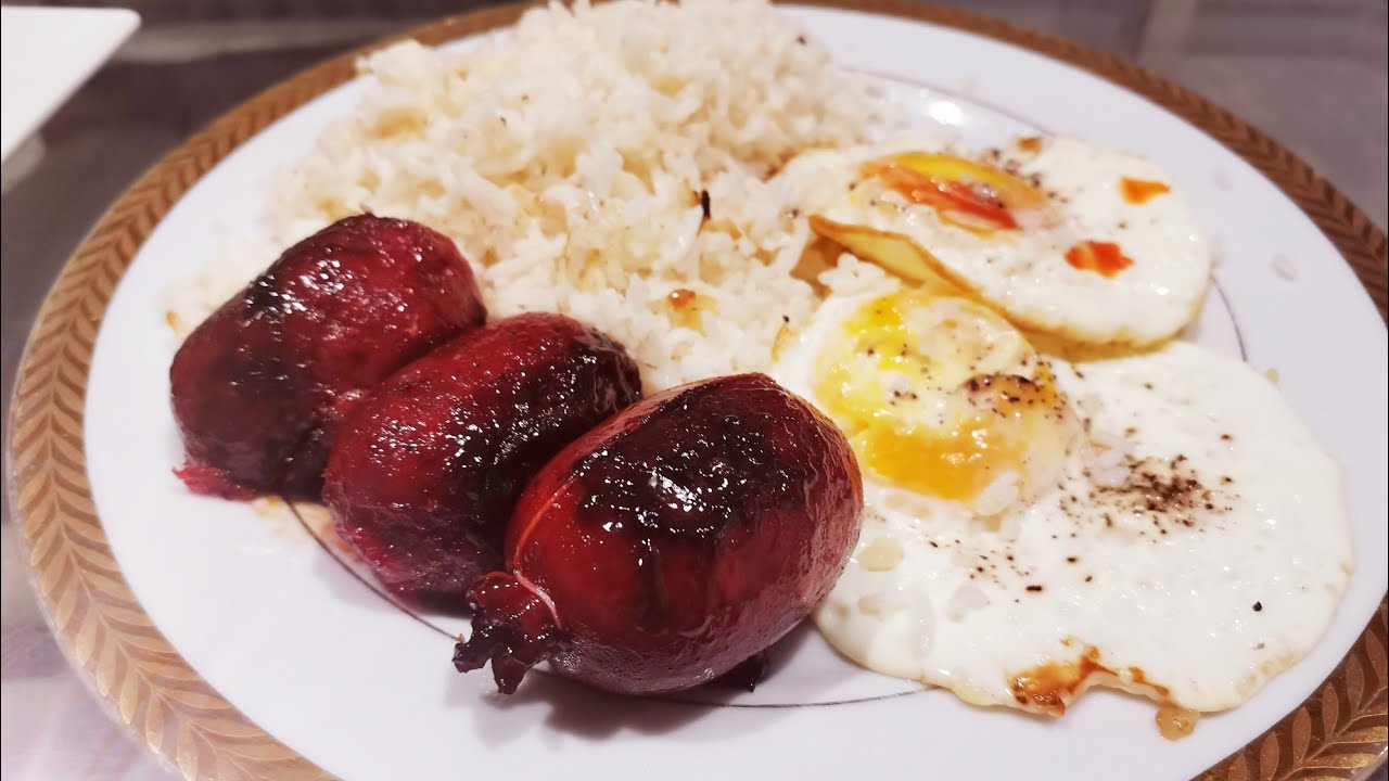 Longsilog Filipino recipe/Satisfying breakfast/#OFW life in Riyadh ...