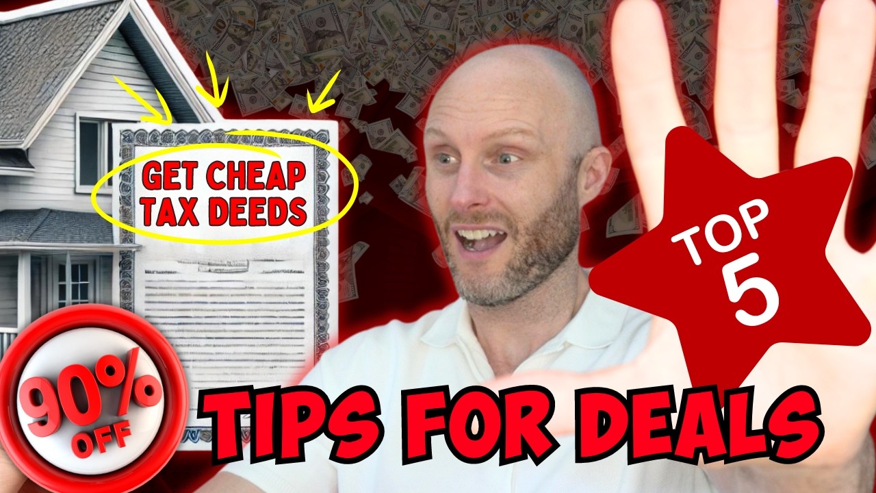 Get Cheap Tax Deeds (Top 5 Tips For Deals 90% Off) - YouTube