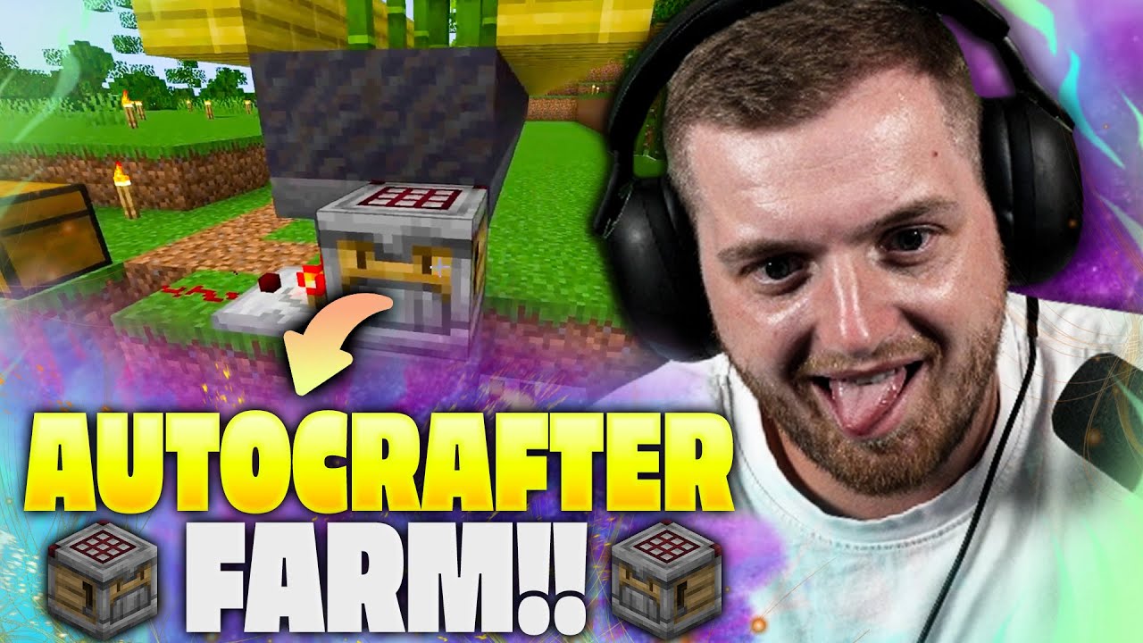 🤯🥳 Die erste AUTOCRAFTER AUTOMATISIERTE Farm im NEUEM UPDATE! SOOO ...
