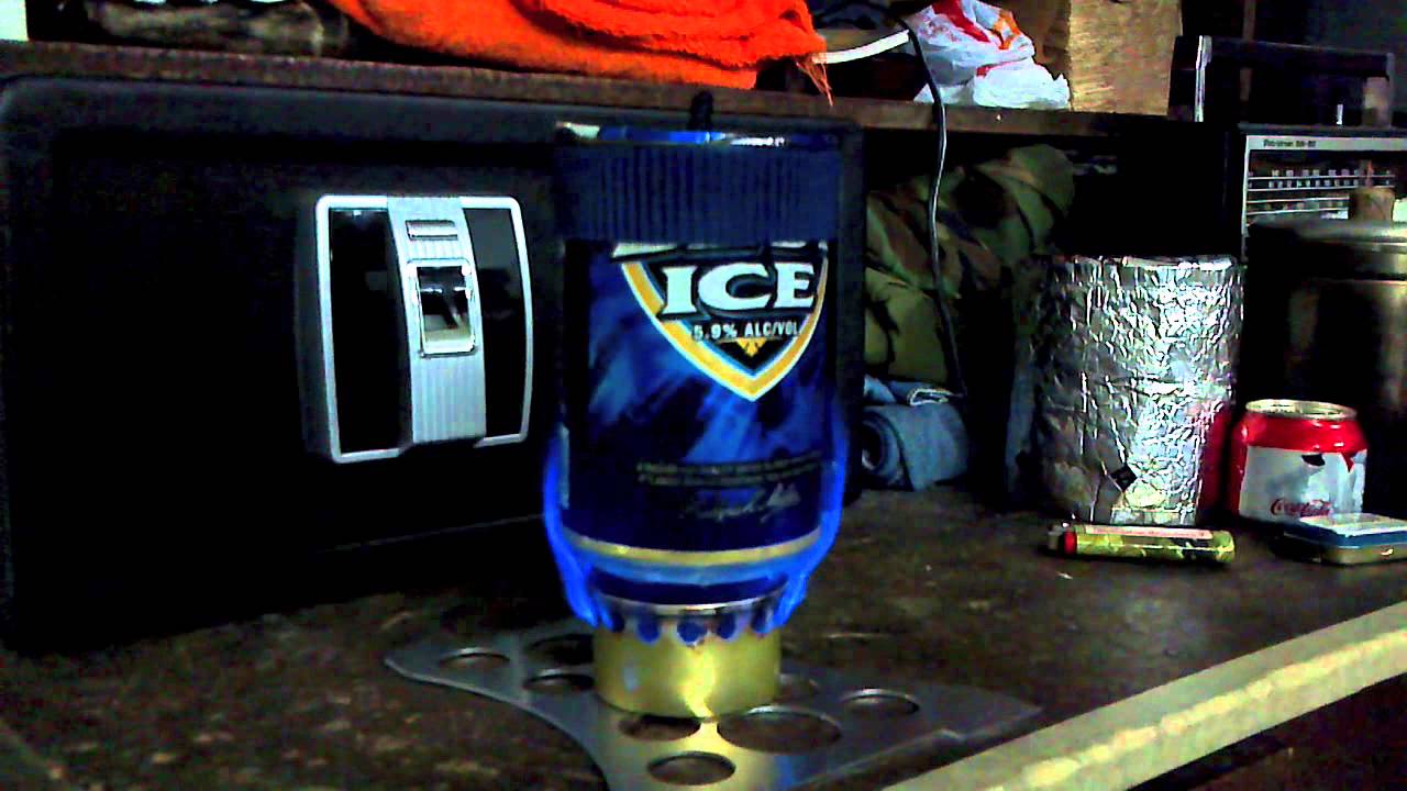 Cat-inator Alcohol Stove - YouTube