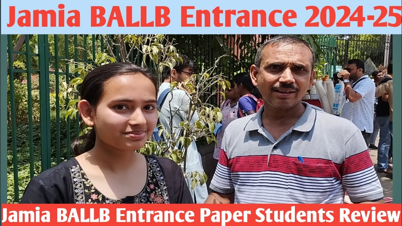 Jamia BALLB Entrance Students Review 2024 Jamia BALLB Students interaction 2024 jmi BALLB ...