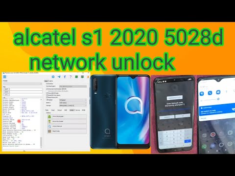 alcatel s1 2020 5028d network unlock - YouTube