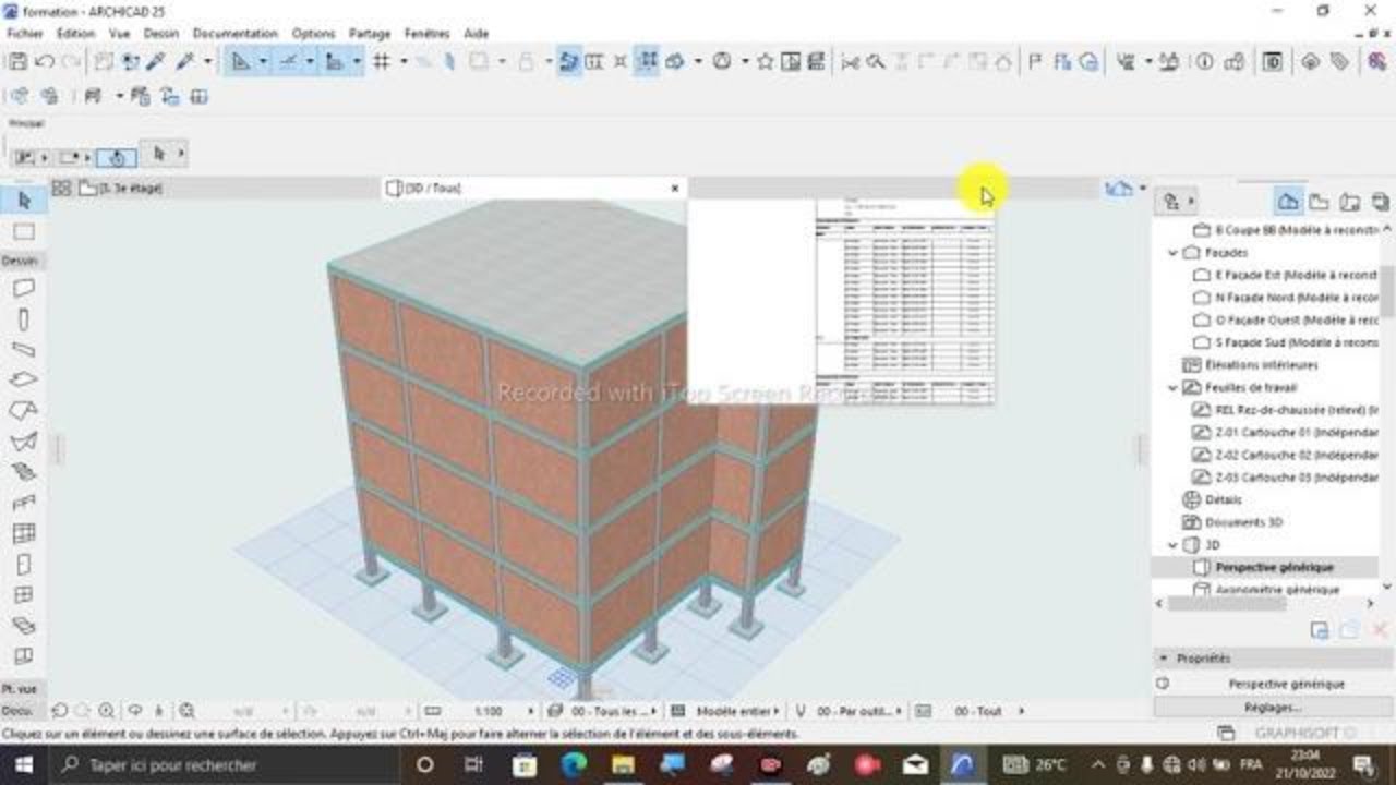 TUTO METRE SUR ARCHICAD partie 02 - YouTube