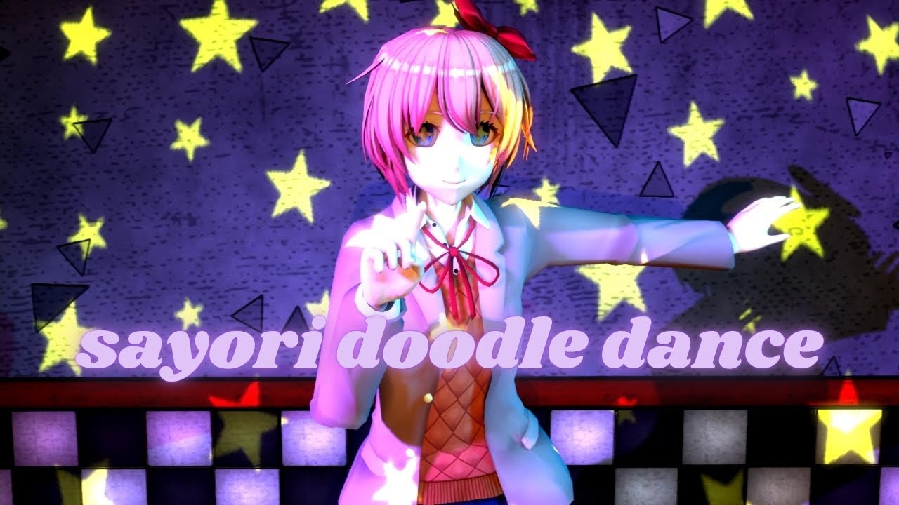[SFM/DDLC] sayori doodle dance - YouTube