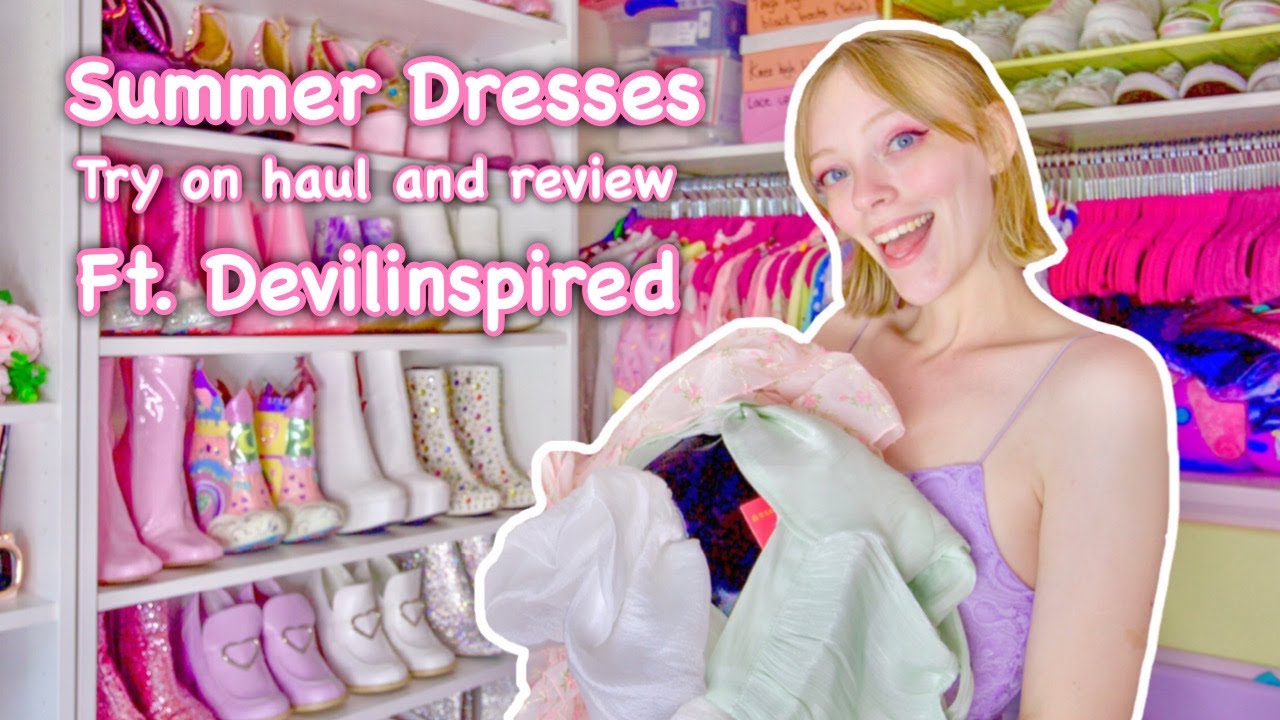 Devilinspired summer dresses try on haul and review! - YouTube