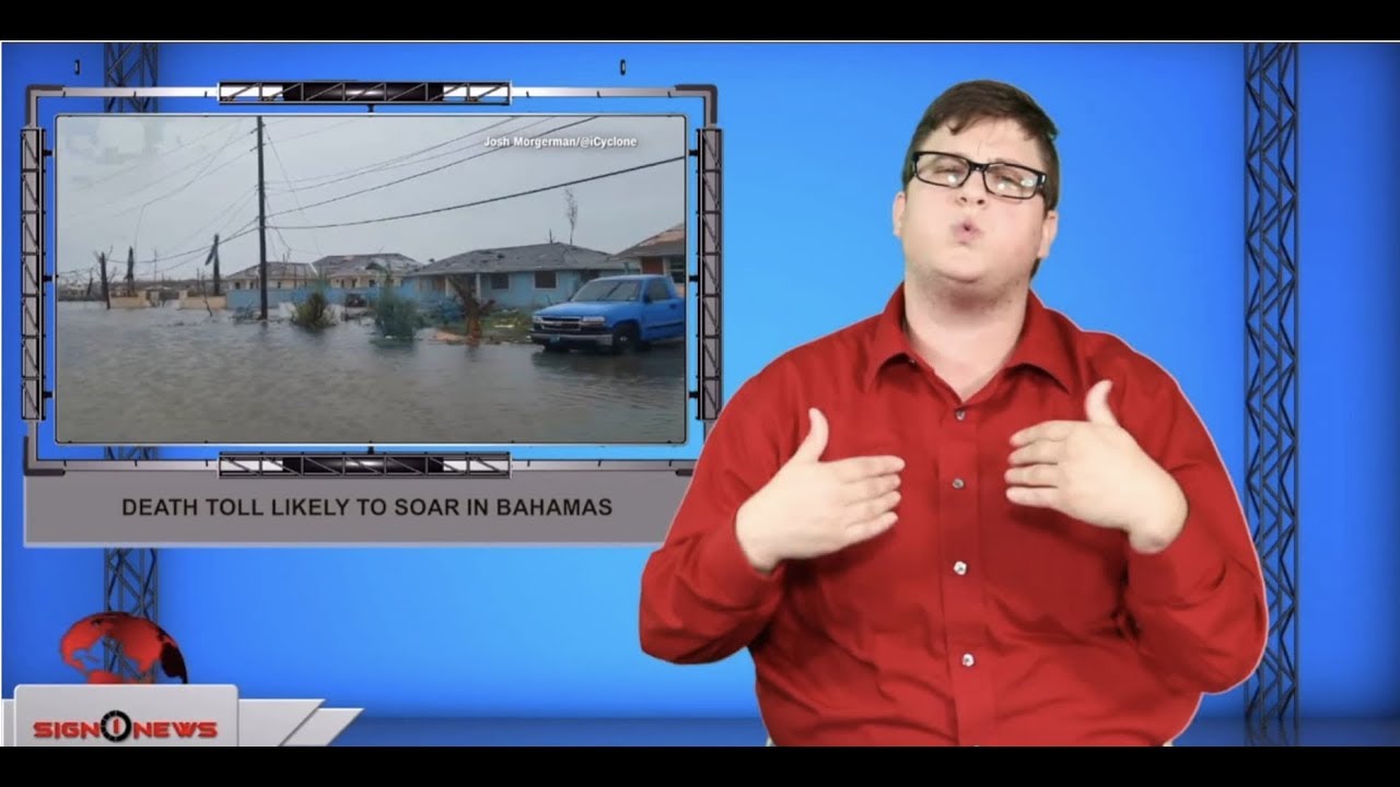 Death toll likely to soar in Bahamas (ASL - 9.6.19) - YouTube