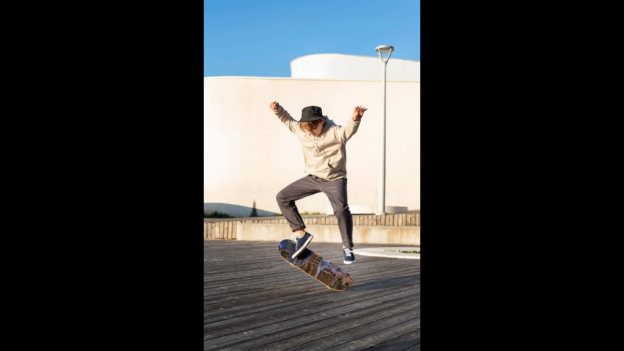 How to Easily Change the Design and Apply a Picture on a Skateboard In ...