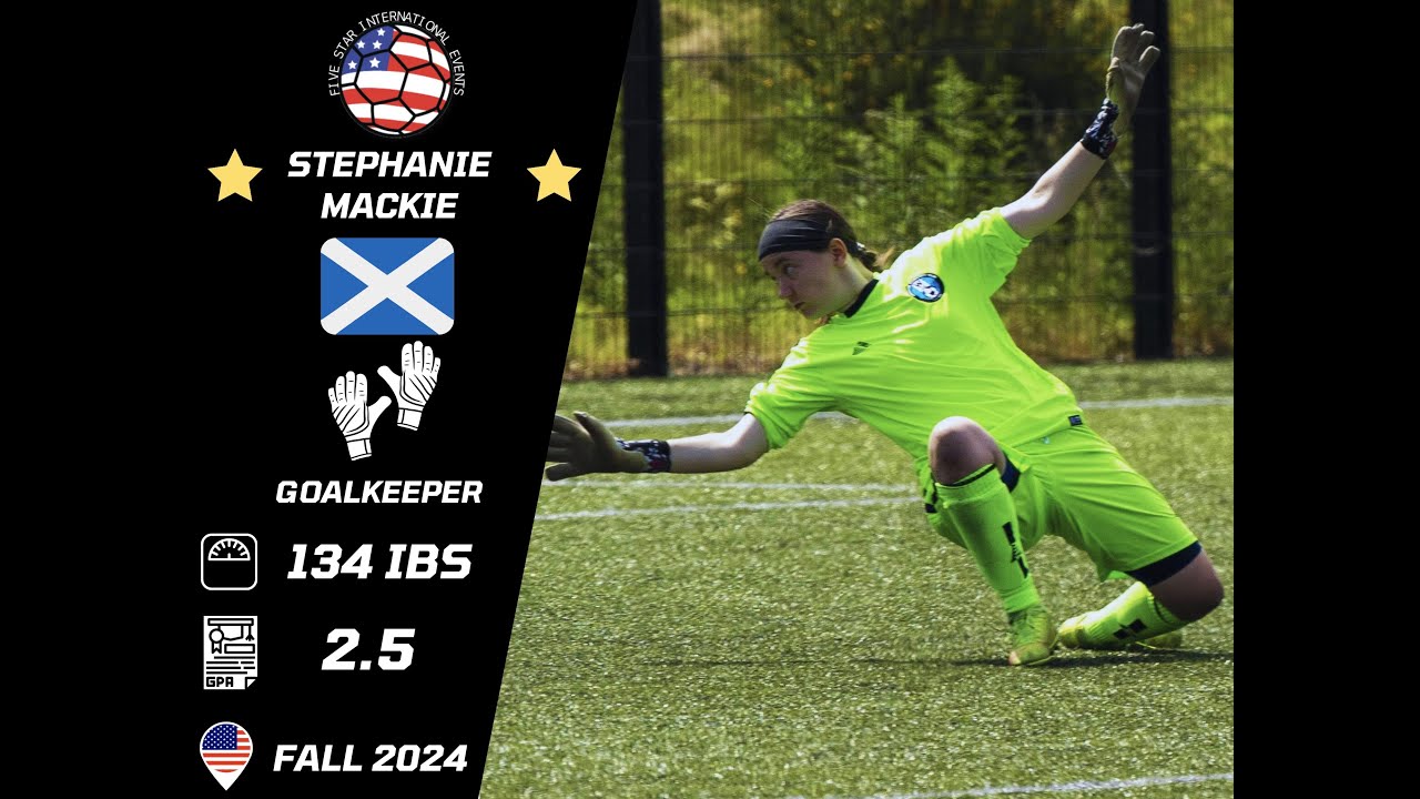 Stephanie Mackie Goalkeeper Soccer Highlights - YouTube