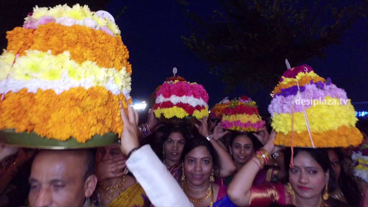 Highlights 2 of DATA Bathukamma & Dasara Panduga - 2017 - YouTube