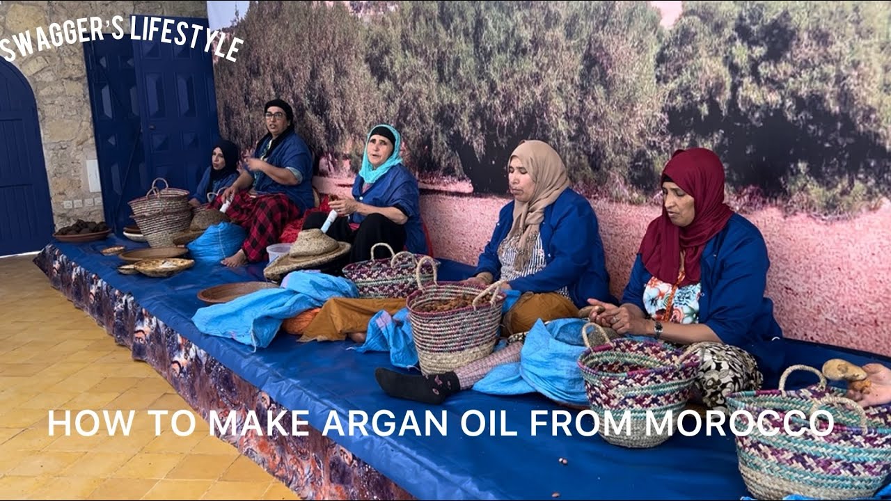 Process of making Argan oil, butter and honey from Morocco | Easy steps ...