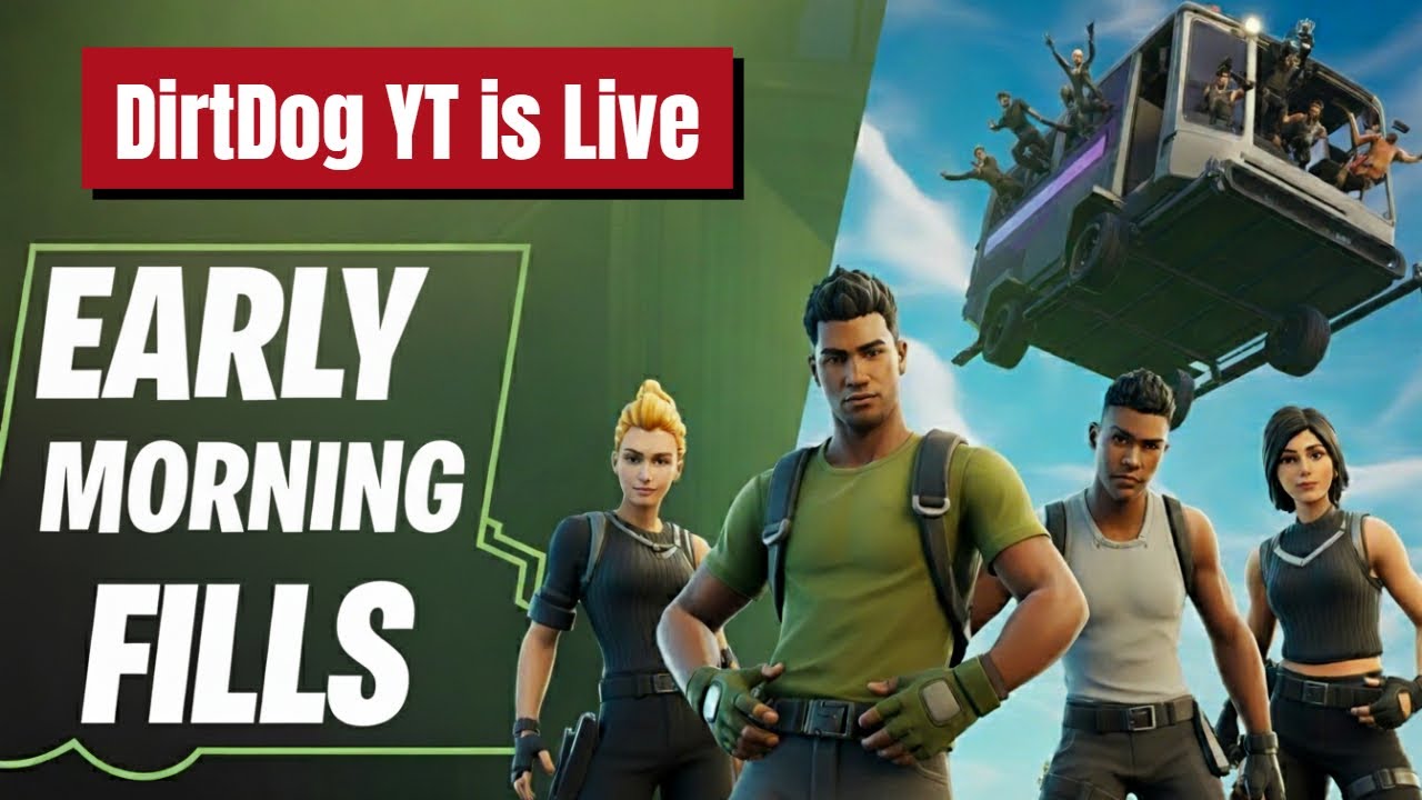**Live Now** - Early Morning Squad Fills - YouTube