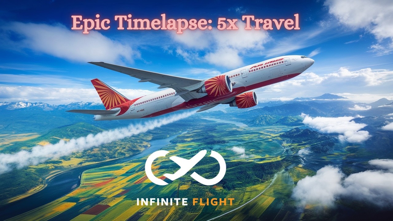 Infinite Flight Timelapse: Travel at 5x Speed! - YouTube