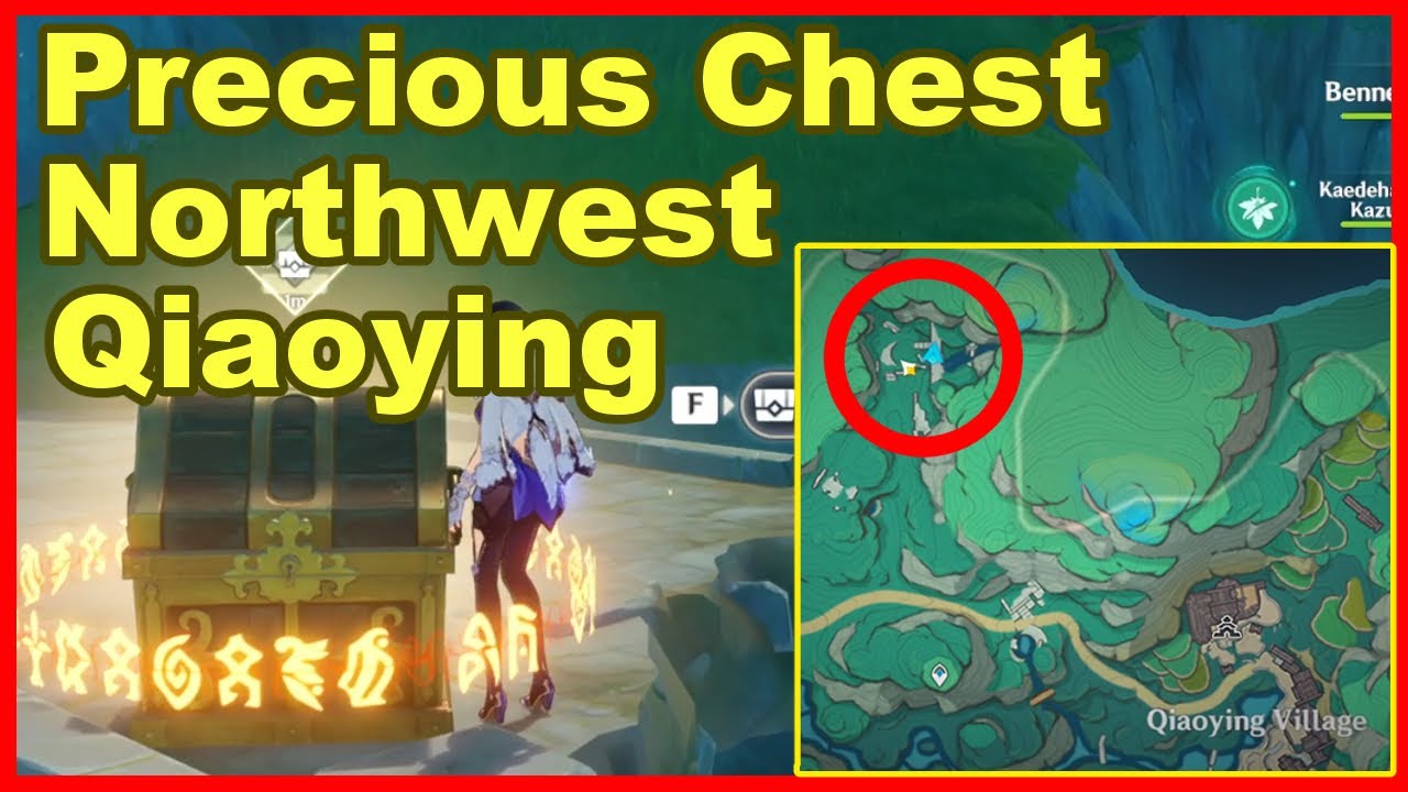 How To Unlock Precious Chest At Northwest of Qiaoying Village? - YouTube