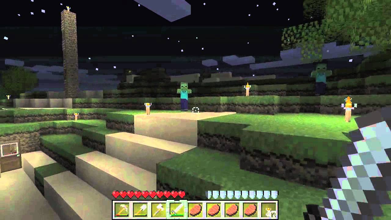 Let's Play Minecraft #9: Double Dungeons All the Way Across the Sky ...