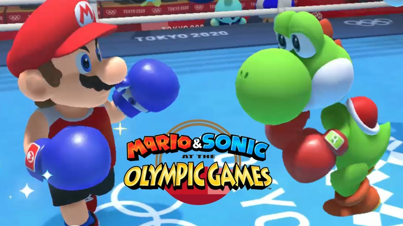 Boxing Gameplay : Mario & Sonic At The Olympic Games Tokyo 2020 Mario ...