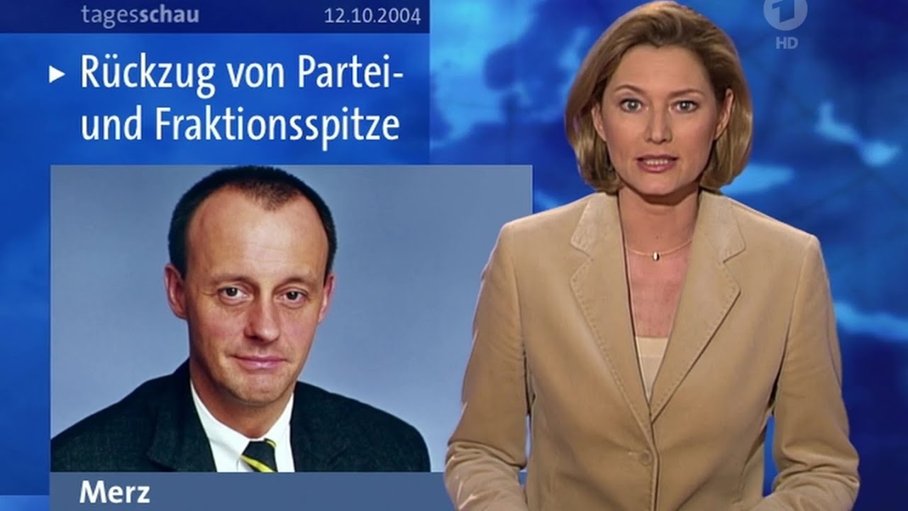 Vor 20 Jahren: Friedrich Merz tritt zurück (2004) - YouTube