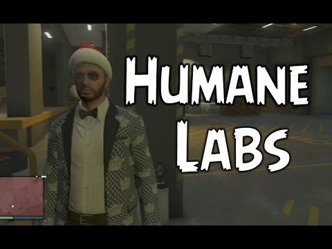 Gta 5 Online - Inside HUMANE LABS - Glitch - YouTube