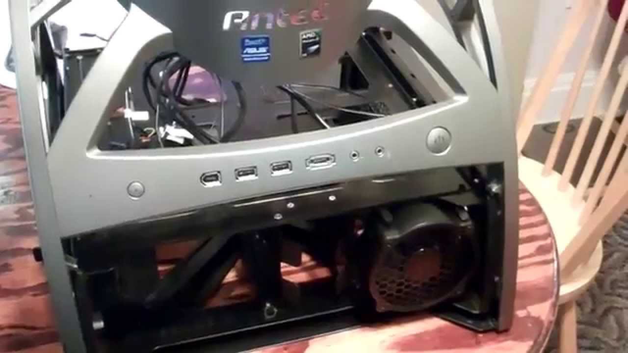 My Antec Skeleton Computer Case - YouTube