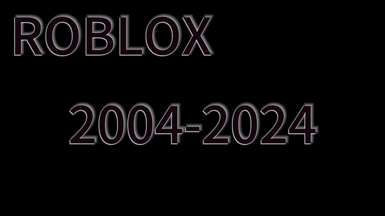 2004-2024 roblox Do you still like roblox now? #roblox - YouTube
