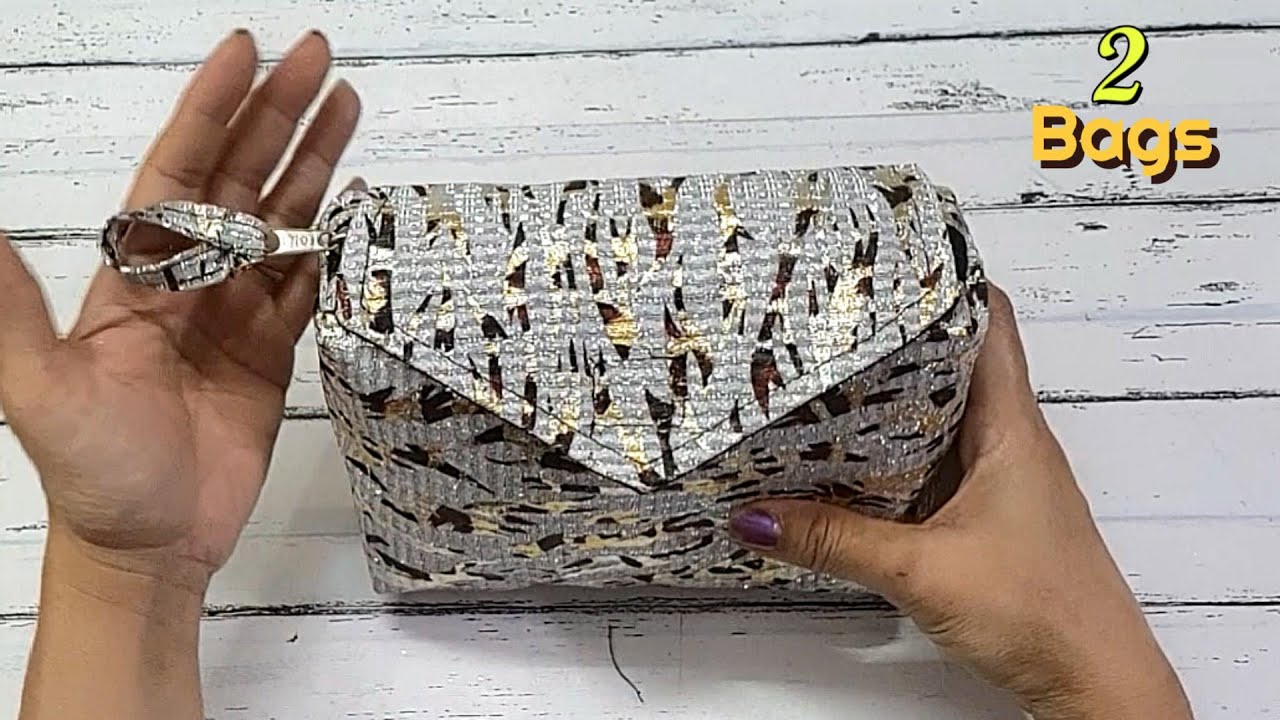 2 Easy Bag Making Tutorial For Beginners - YouTube