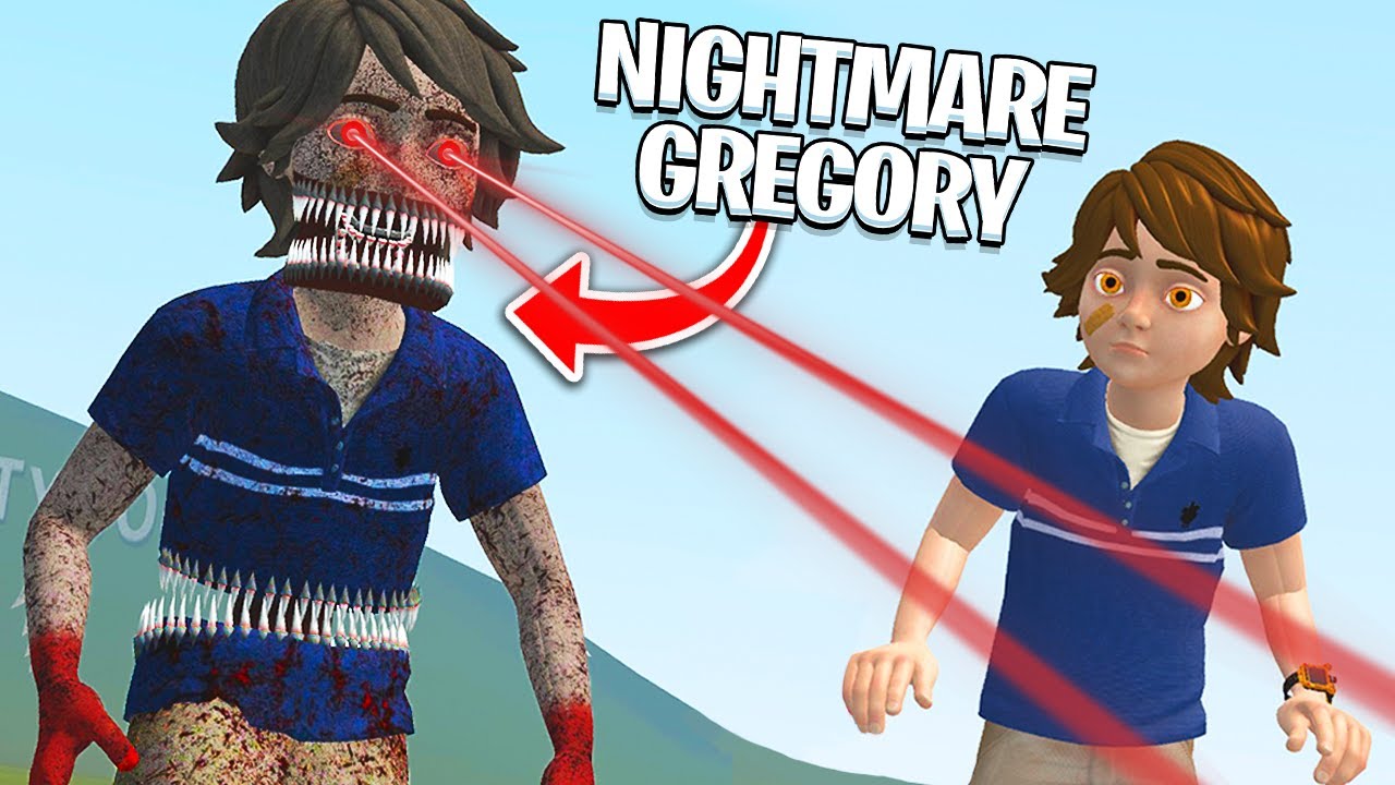 NIGHTMARE GREGORY *FNAF Security Breach* (Garry's Mod) - YouTube