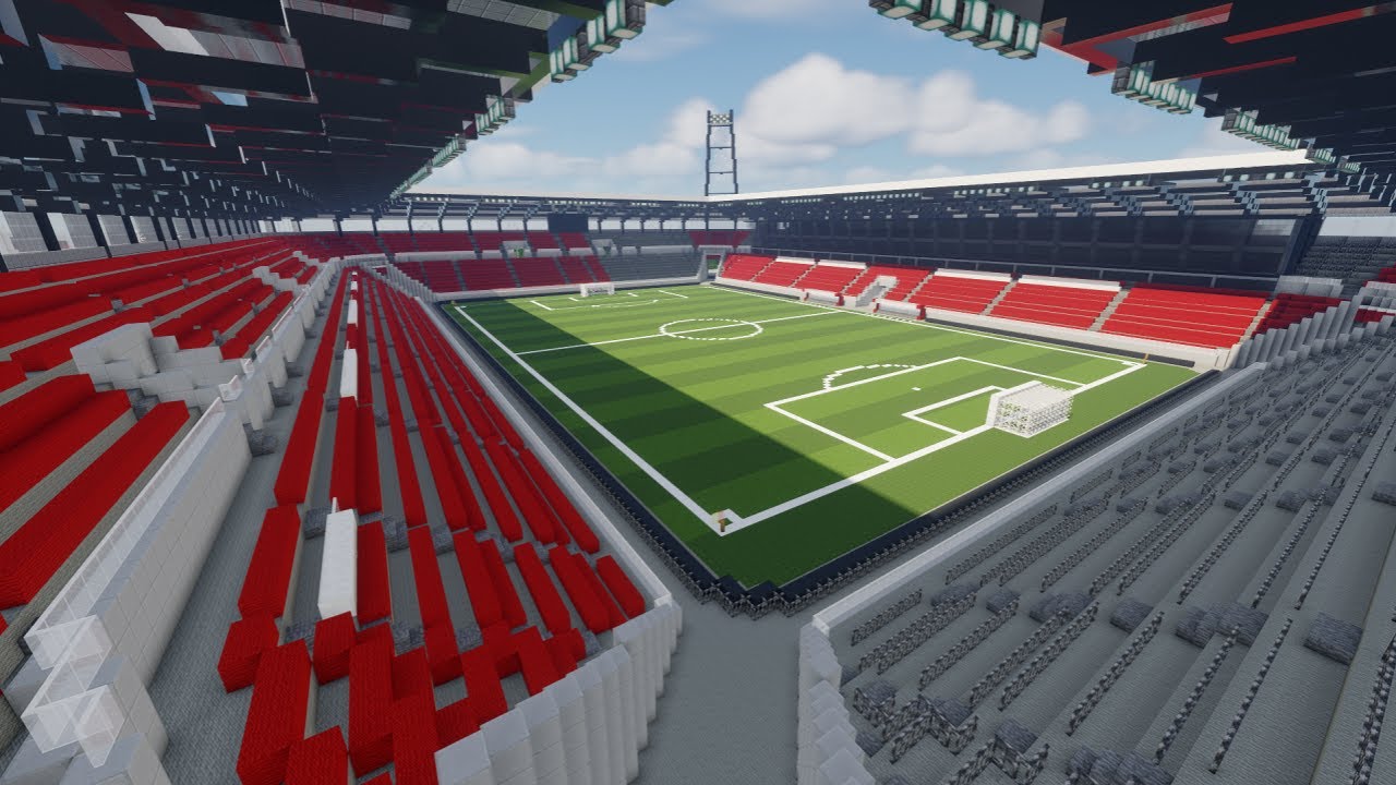 Minecraft MCH Arena (FC Midtjylland) Timelapse +DOWNLOAD ...