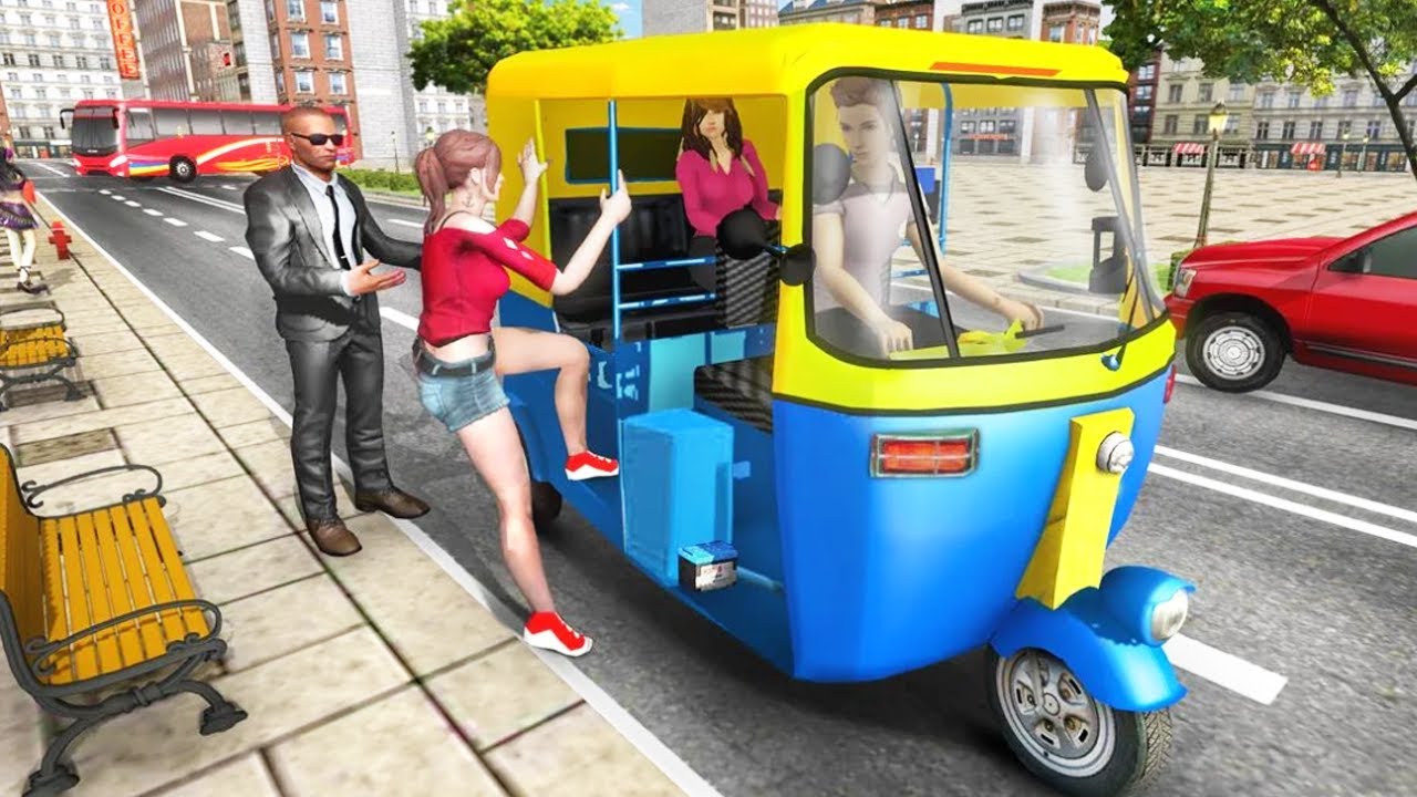 Off Road Modern Tuk Tuk Auto Rickshaw Driving Simulator - Android ...