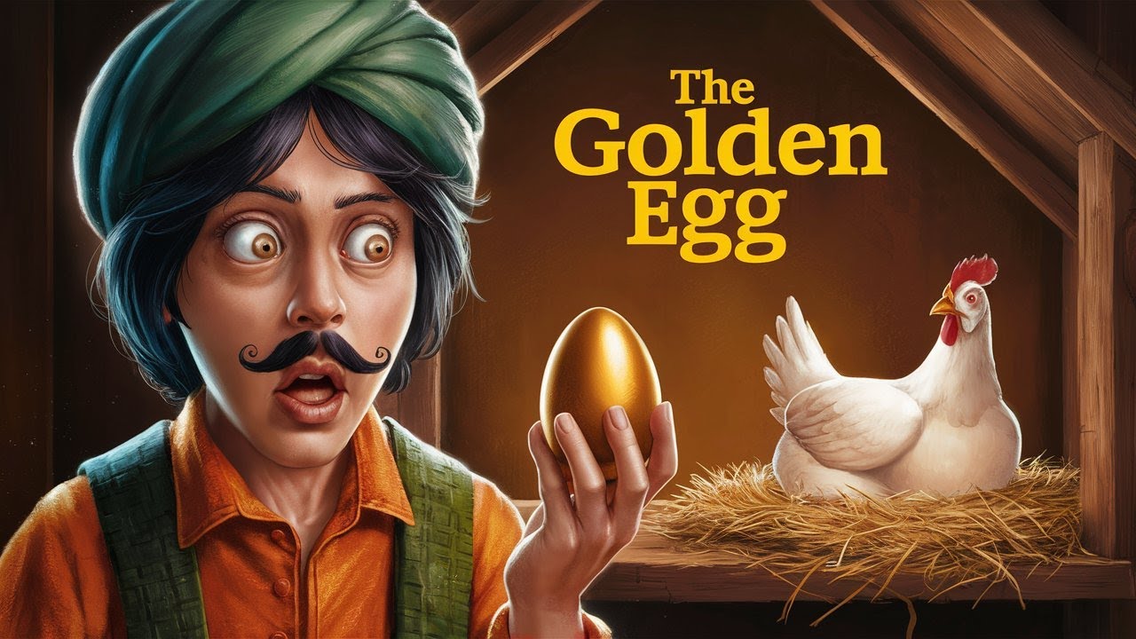 Farmer And Magical Hen |The Golden Egg | Moral Stories For Kids | Fairy ...