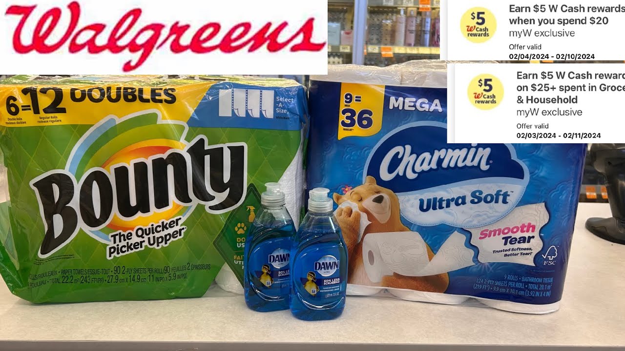 🤑Double Dip + PG Deal At Walgreens 2/4 - 2/10 - YouTube