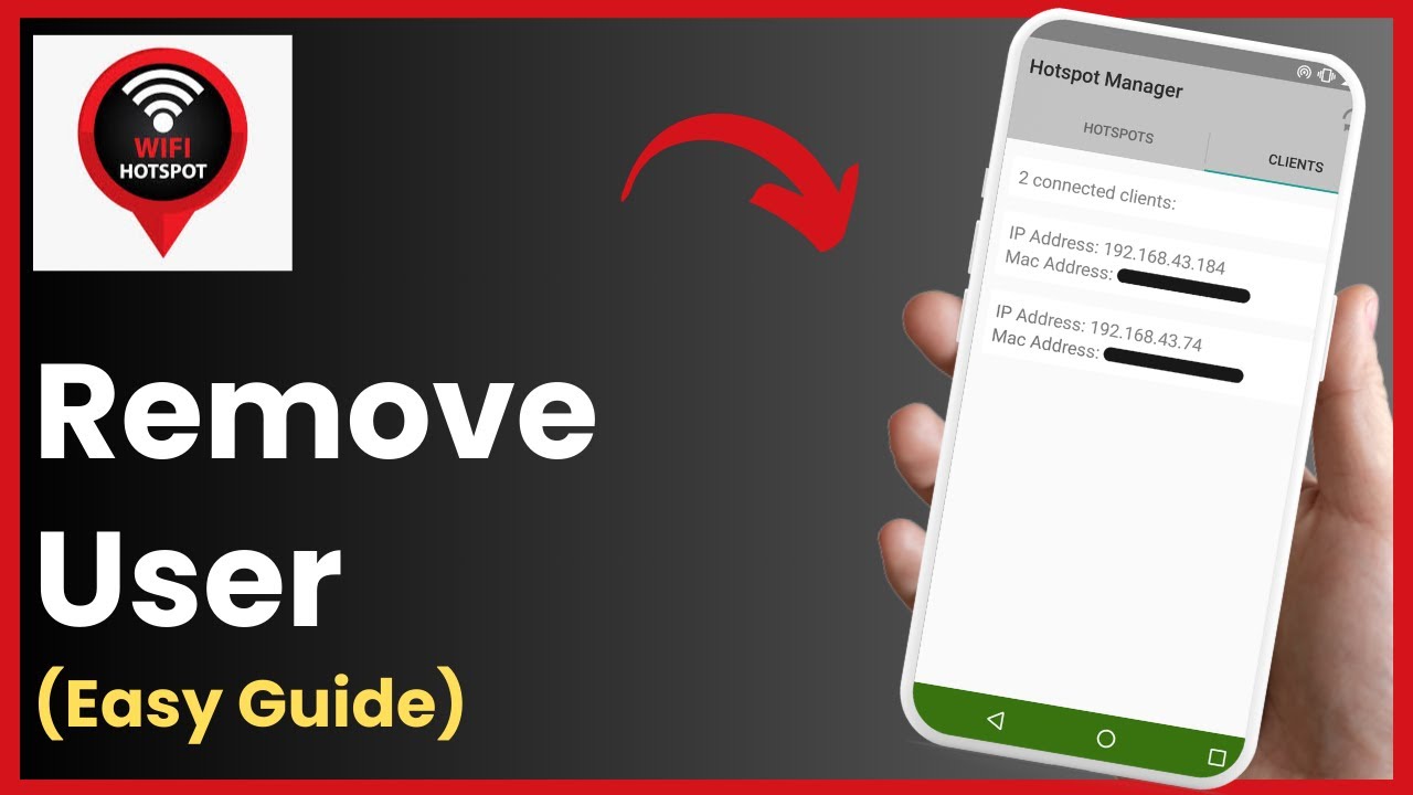 How to Remove Someone From your Hotspot on Android (2024) - YouTube