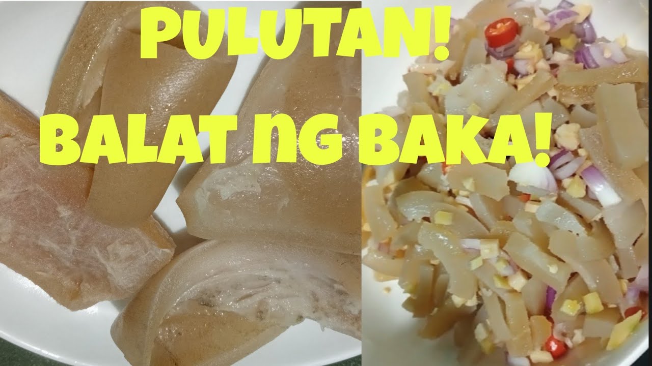 QUICK and EASY KILAWIN BALAT NG BAKA! PULUTAN #MommyLheony - YouTube