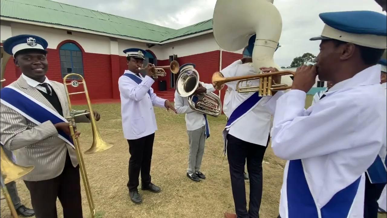 Samaria Brass Band Just Pulling Out A Classic St Johns Brass Band Youtube